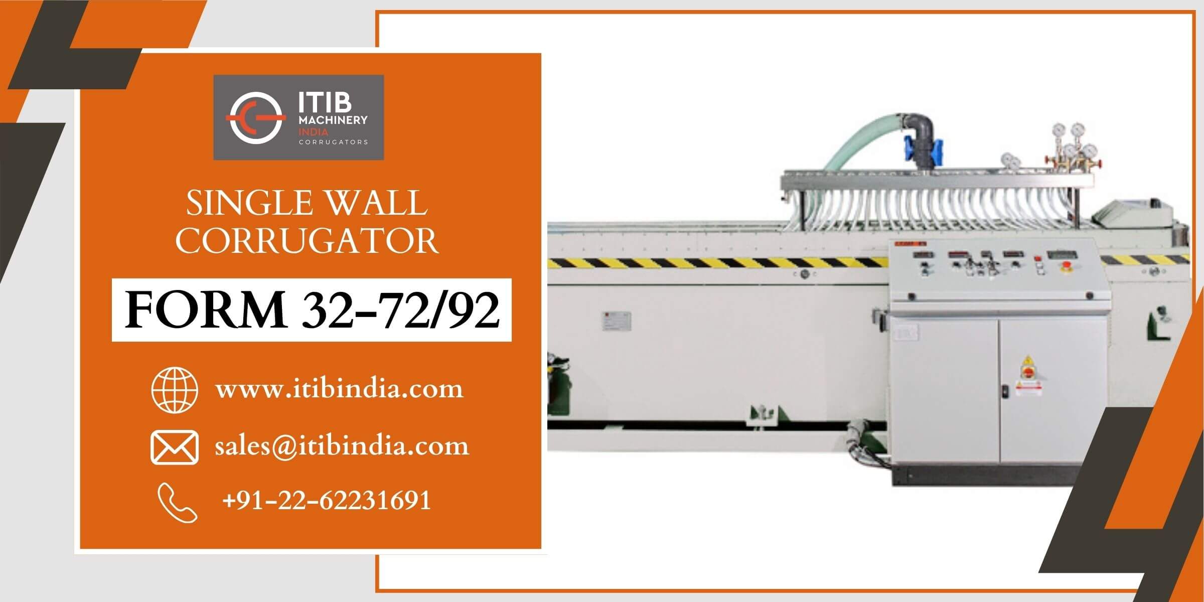 Single Wall Corrugator FORM 32-72/92: Performance & Spec Details